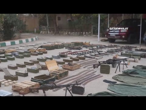 Syrian Army Discovers Large Quantities of ISIS Weapons in Deir Ezzor ...