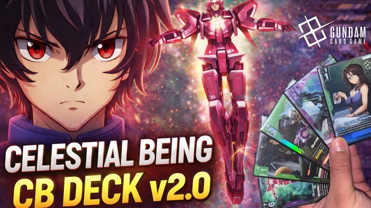 Celestial Being (CB) Deck Profile v2.0 | Gundam TCG - YouTube
