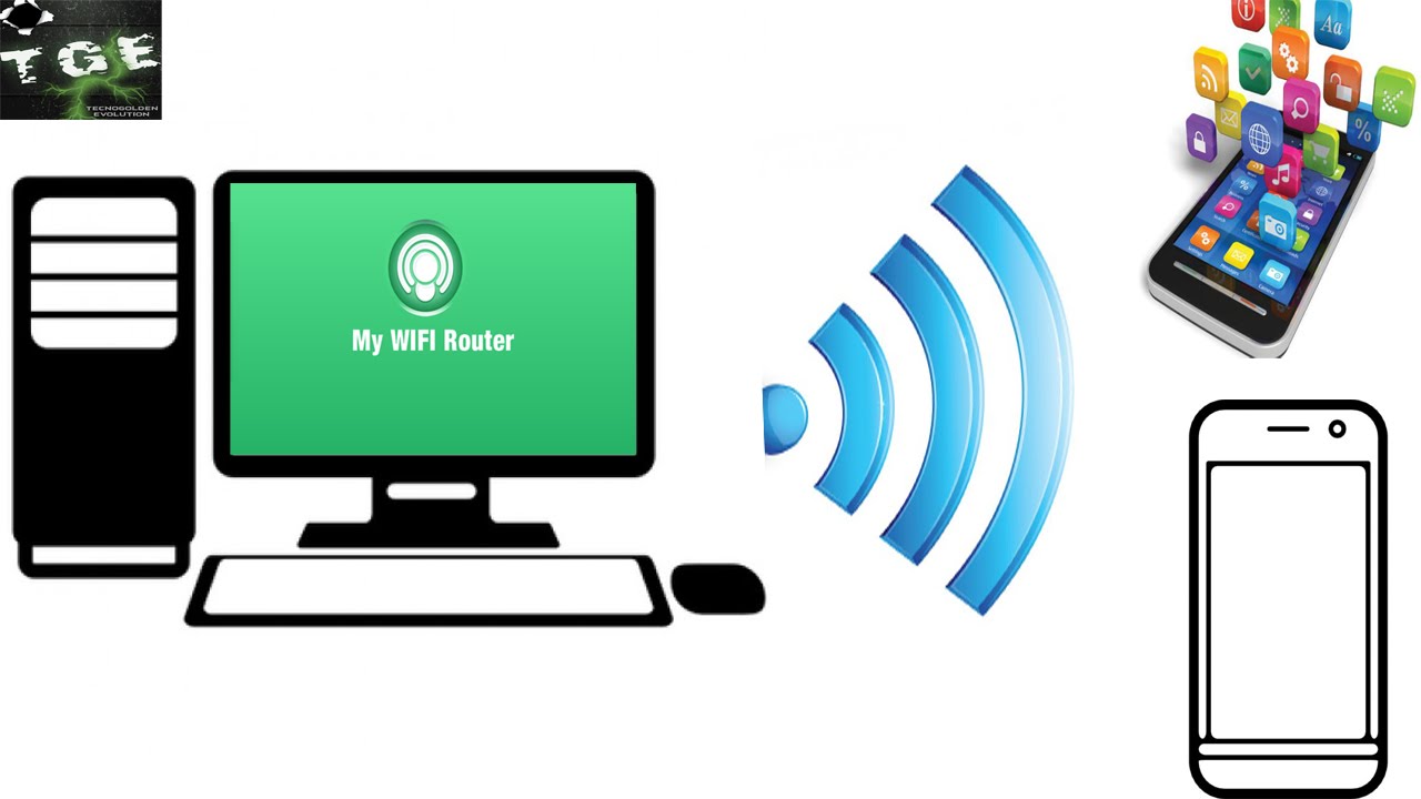 COMO CONVERTIR TU PC EN UN ROUTER | COMO SOLTAR WIFI DESDE PC| 2016 ...