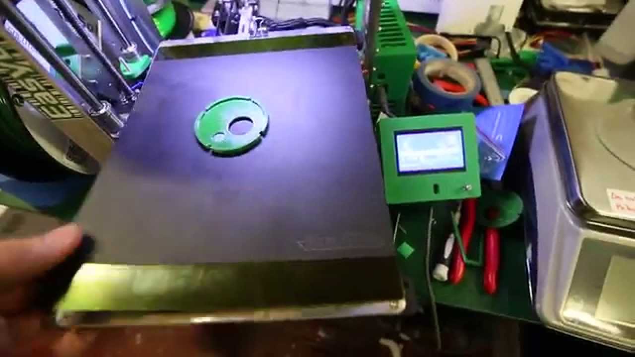 Maghold Build Platform For The Makergear M2 3d Printer Youtube 7249