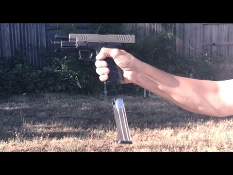 MDX Springfield Super Slo Mo Gun reload and empty chamber eject - YouTube