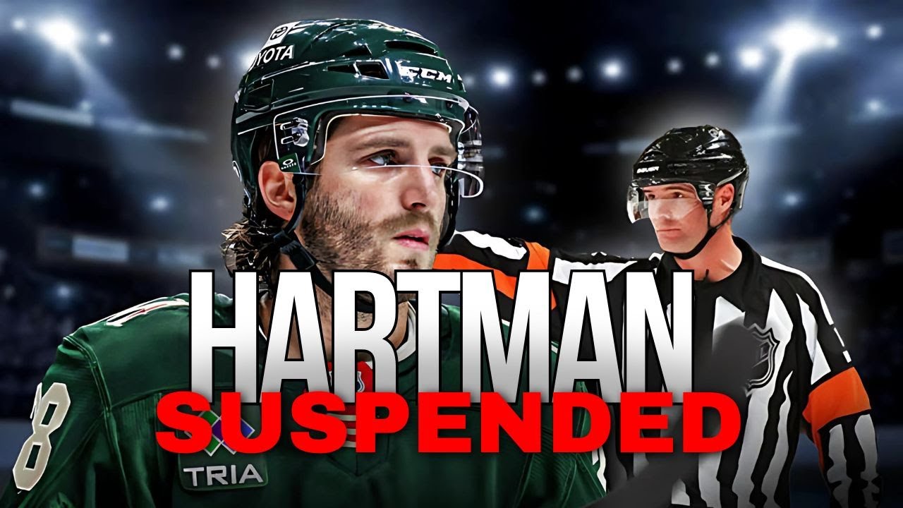 Ryan Hartman’s OUTRAGEOUS Hit on Tim Stützle Leads to 10-Game ...