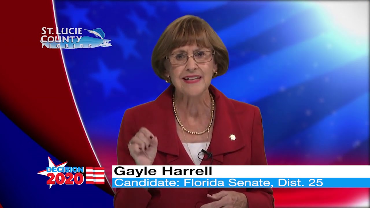 Florida Senate, Dist. 25 Candidate: Gayle Harrell - YouTube