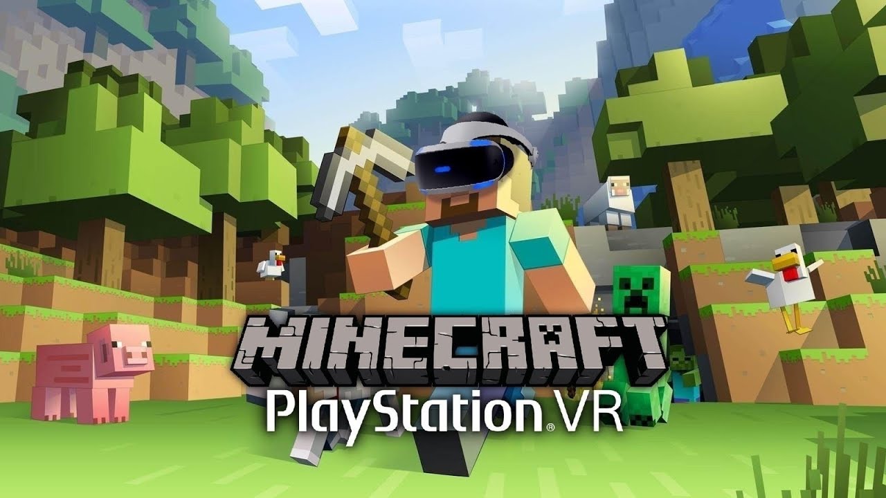 Minecraft PSVR : Multiplayer with Godcannon, Davestation, CreeperBetty ...