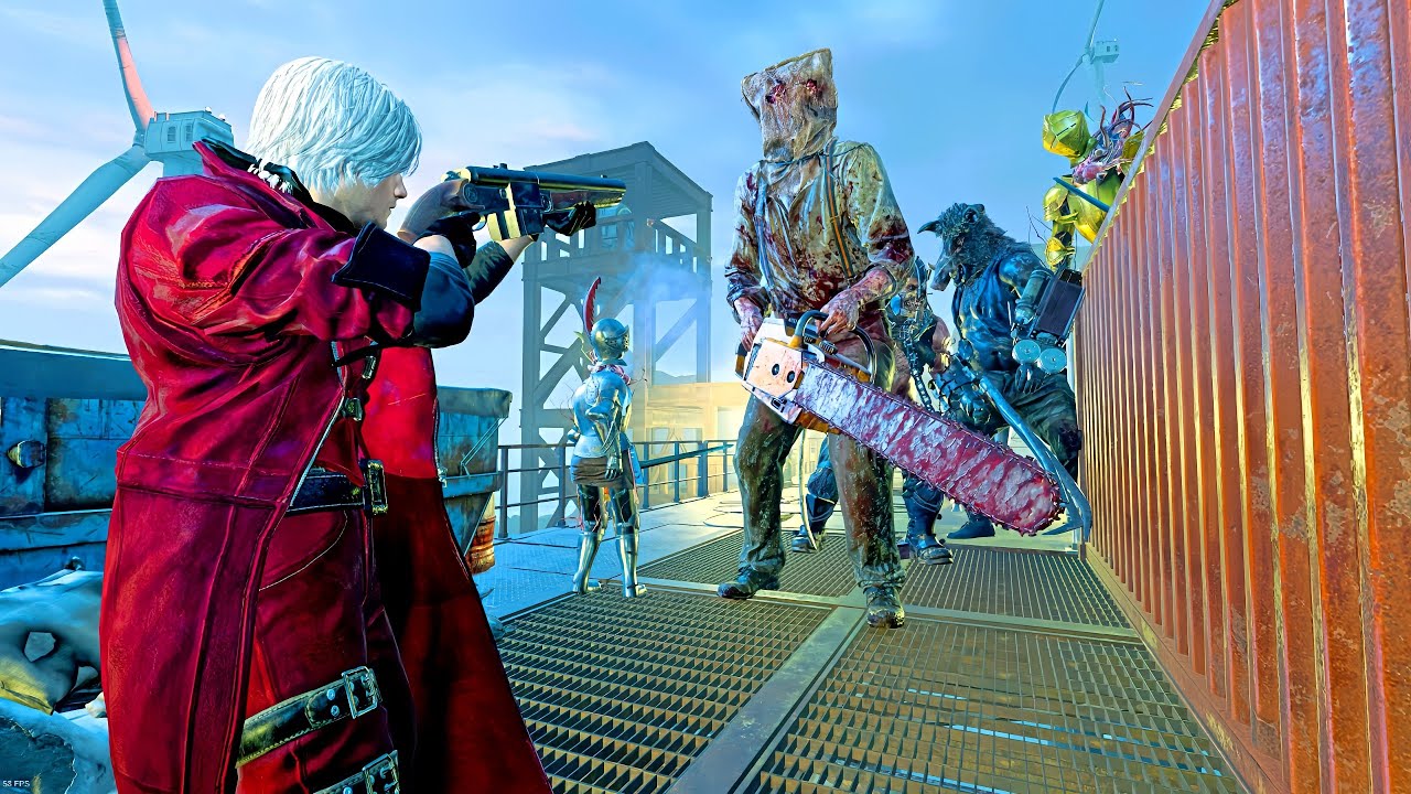 Devil Hunter Dante vs Every Boss | Ruthless Valkyrie Mod Domination ...