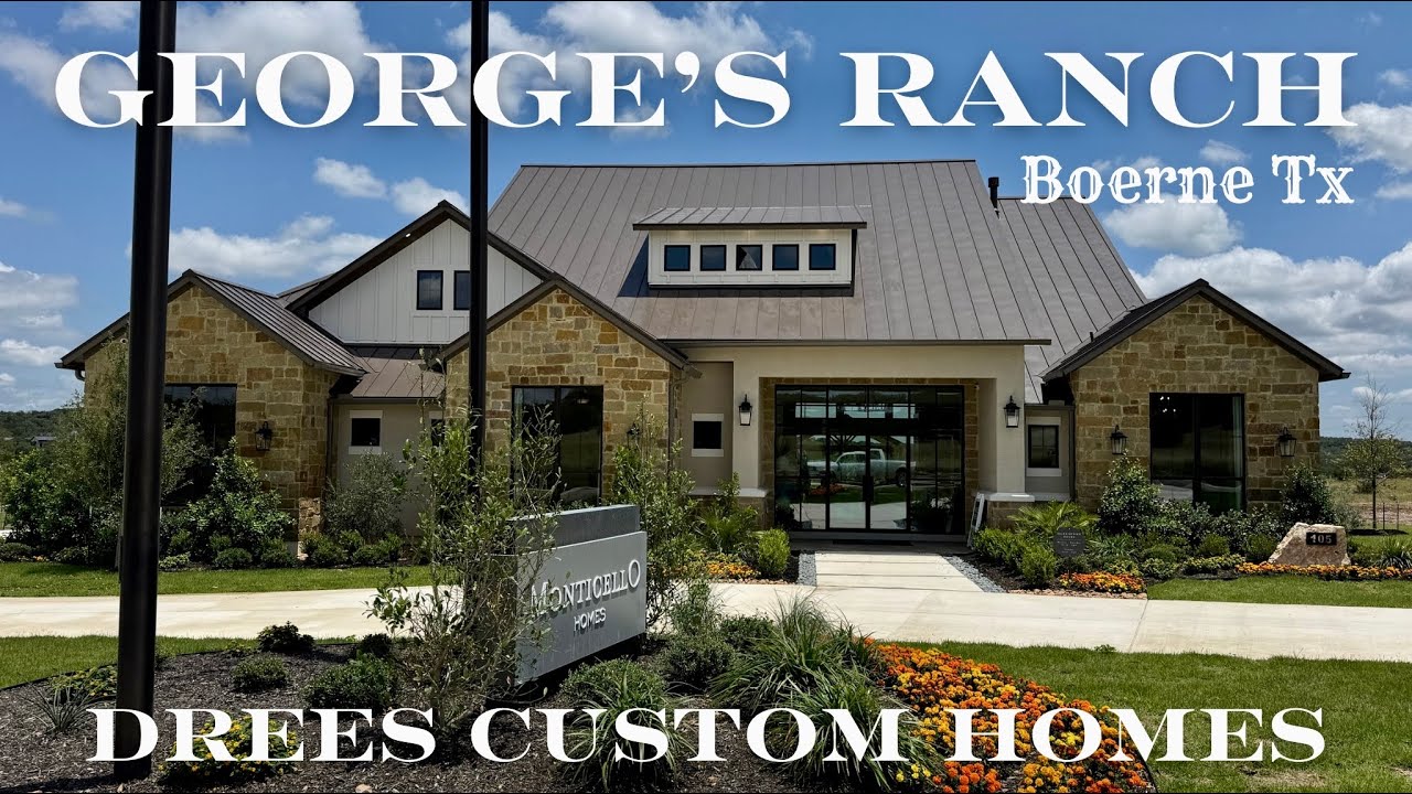 George's Ranch, Monticello by Drees, Model Home - YouTube