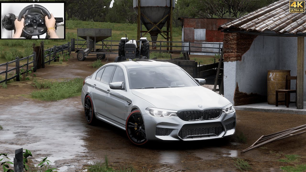BMW M5 | FORZA HORIZON 5 | THRUSTMASTER GAMEPLAY - YouTube