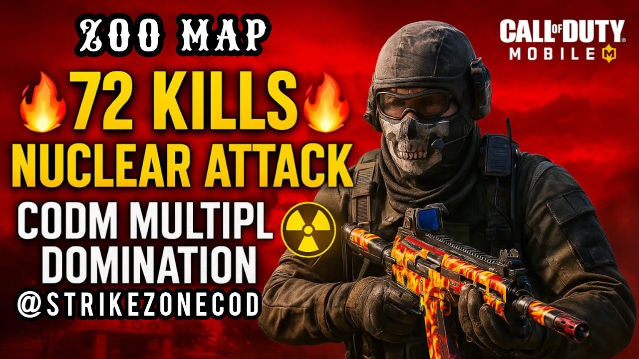 "72 Kill Gameplay on Zoo Map | COD Mobile Battle Royale Highlights ...