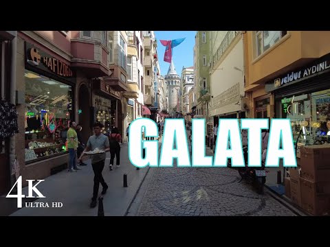 【4K】İstanbul 2022 Pera Galata