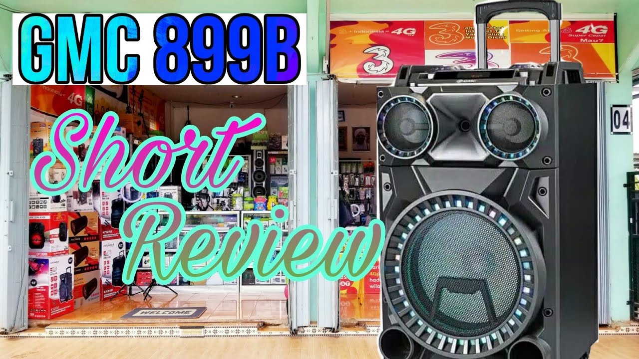 GMC 899B. 1 Mic Wireless - YouTube