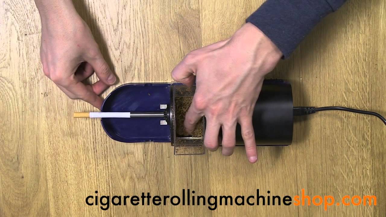 Cigarette rolling machine Fast Easy Filler - YouTube