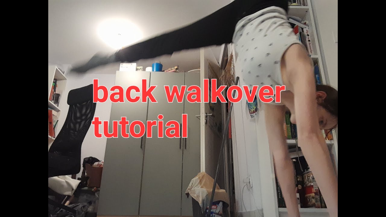 Back walkover tutorial - YouTube
