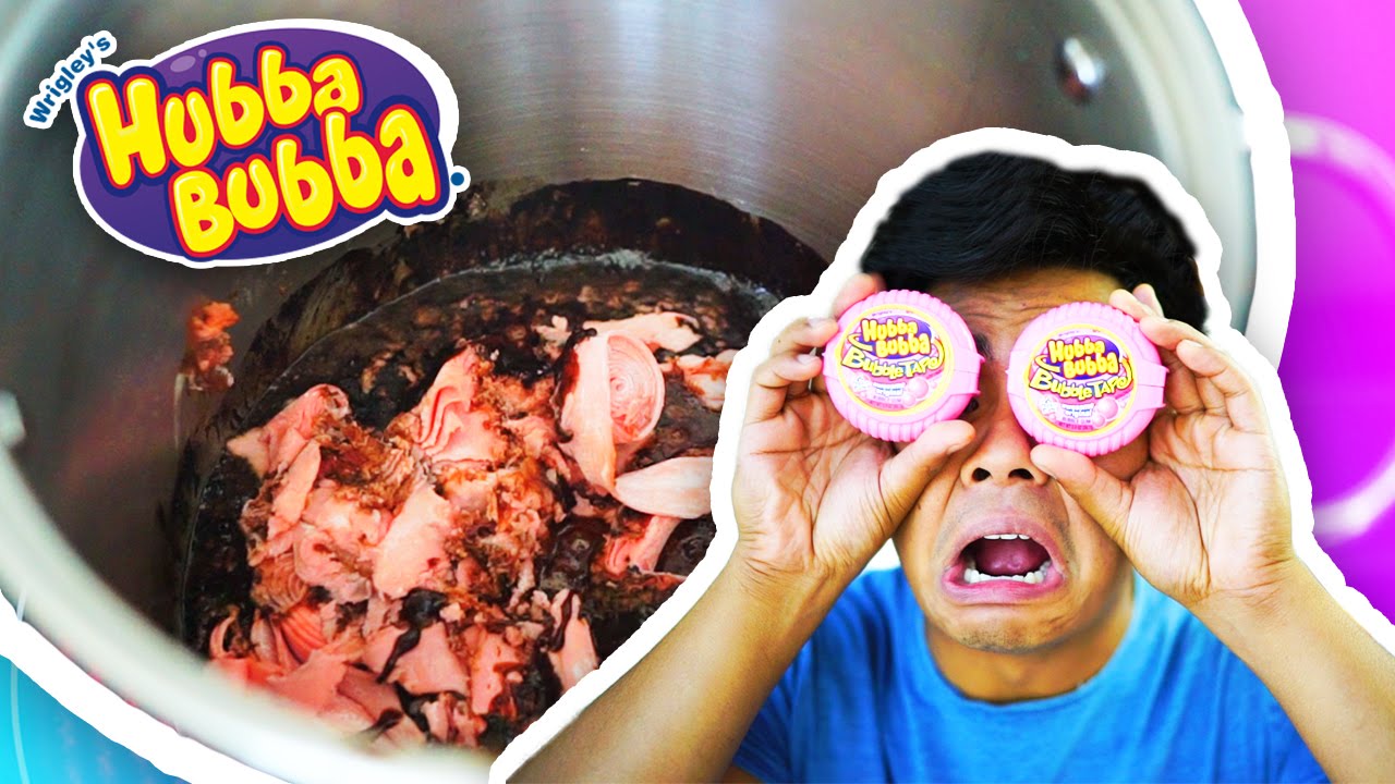 Do Not Boil HUBBA HUBBA BUBBLE GUM! - YouTube