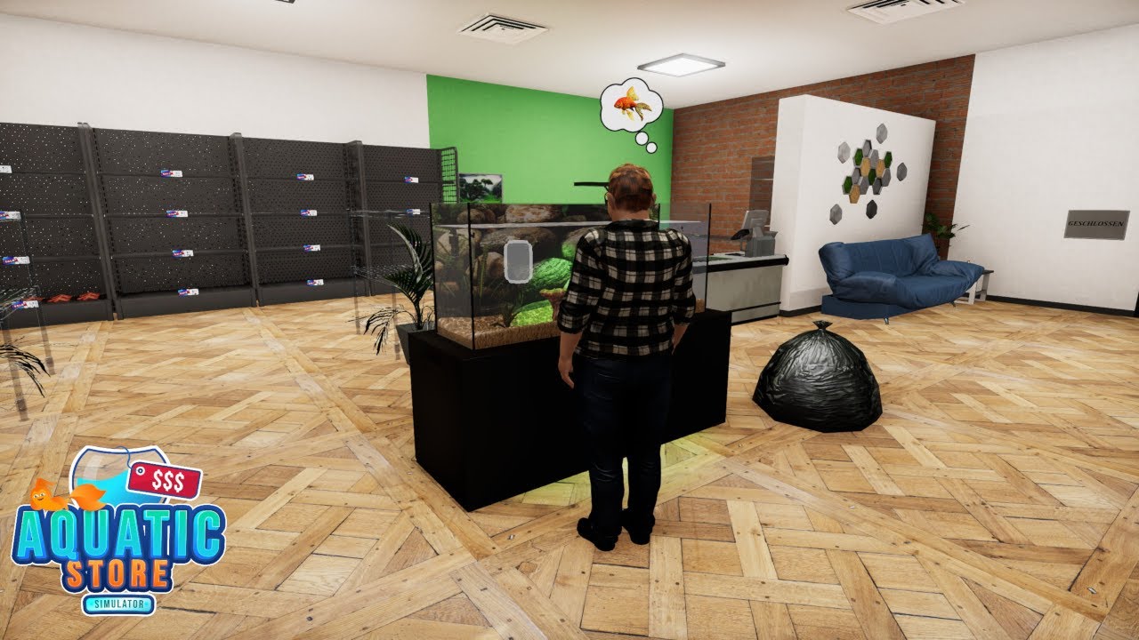 AQUATIC Store Simulator #02 - Die Ersten Kunden Schauen Vorbei - German ...