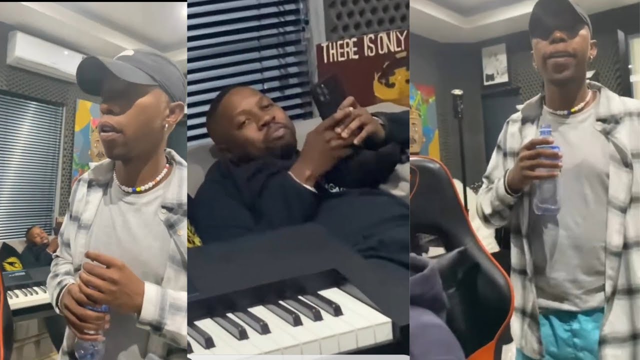 Pcee & Mr Jazziq In Studio Recording New Song 🔥🔥🎯 - YouTube