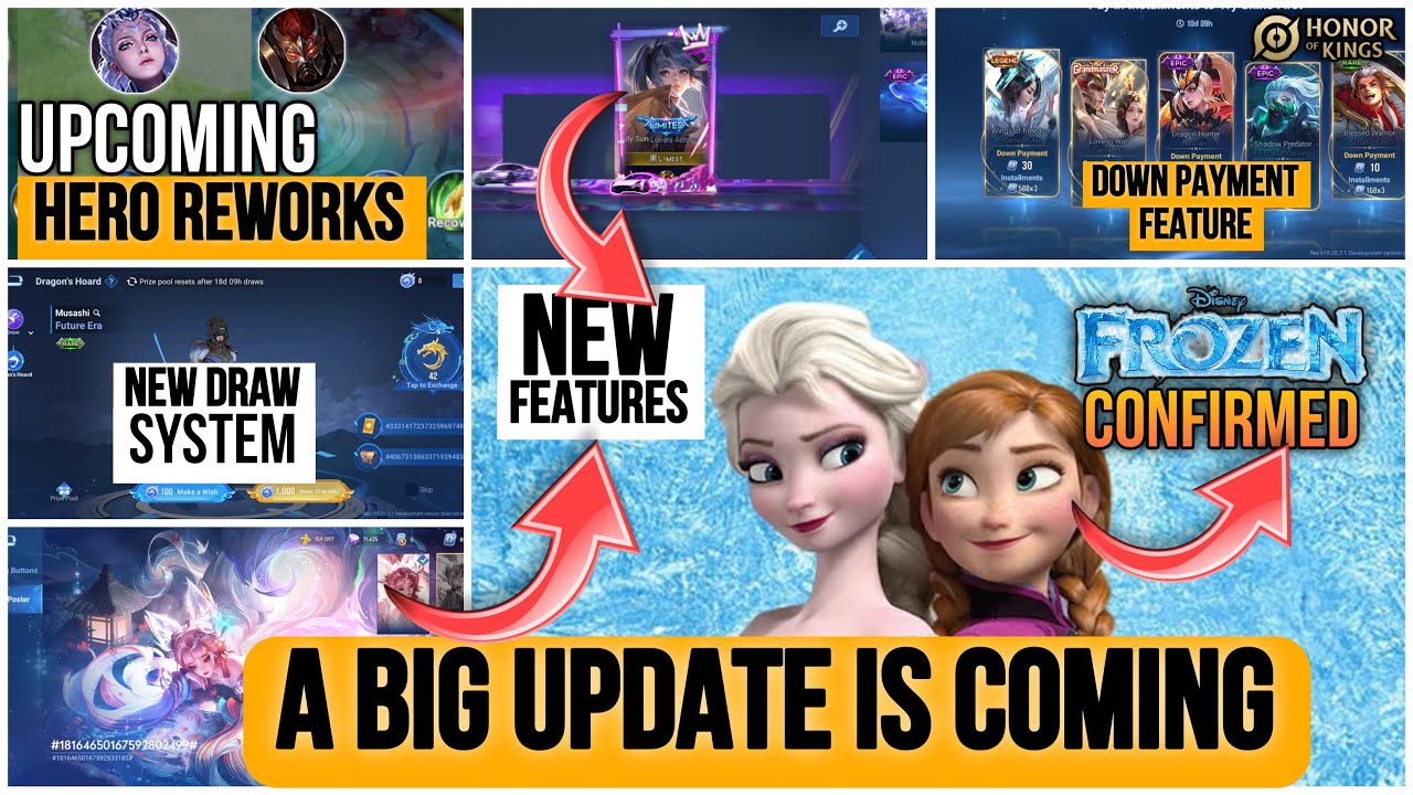 HOK: HERO REWORKS, NEW FEATURES, NEW COLLAB, NEW SPELL | TEST SERVER ...