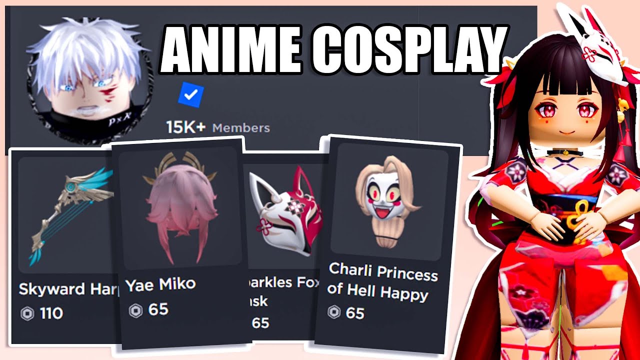 10+ Best Roblox UGC Groups for Cosplays Items - YouTube