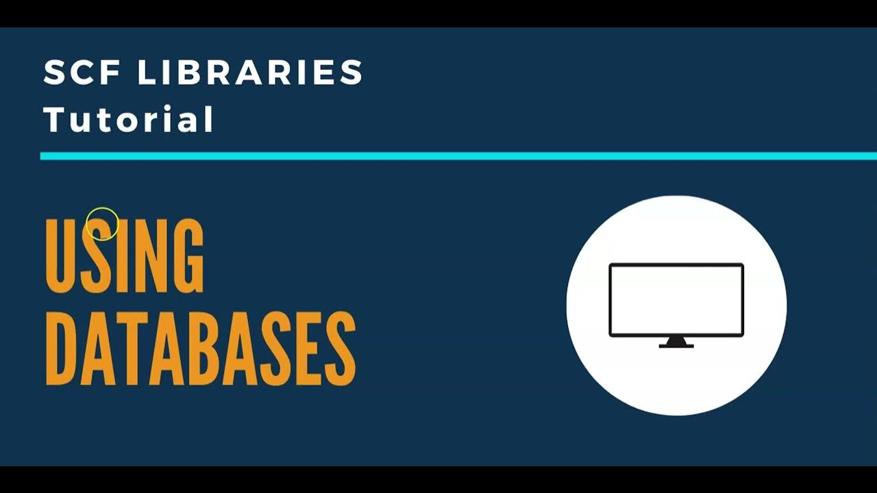 Using Databases Youtube