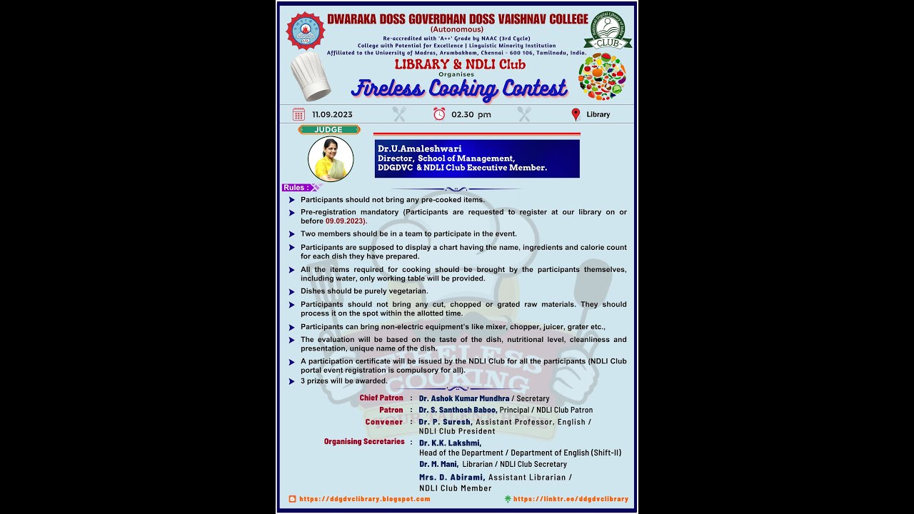 Fireless Cooking Contest 2023 - YouTube