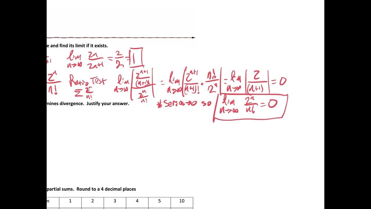 Calc2- Unit 9 Series Review (Part 1) - YouTube