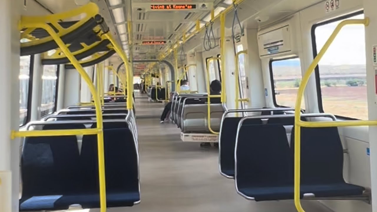 POV Riding Skyline Rail | Waipahu to LCC | Oahu, Hawaii Train #railway ...