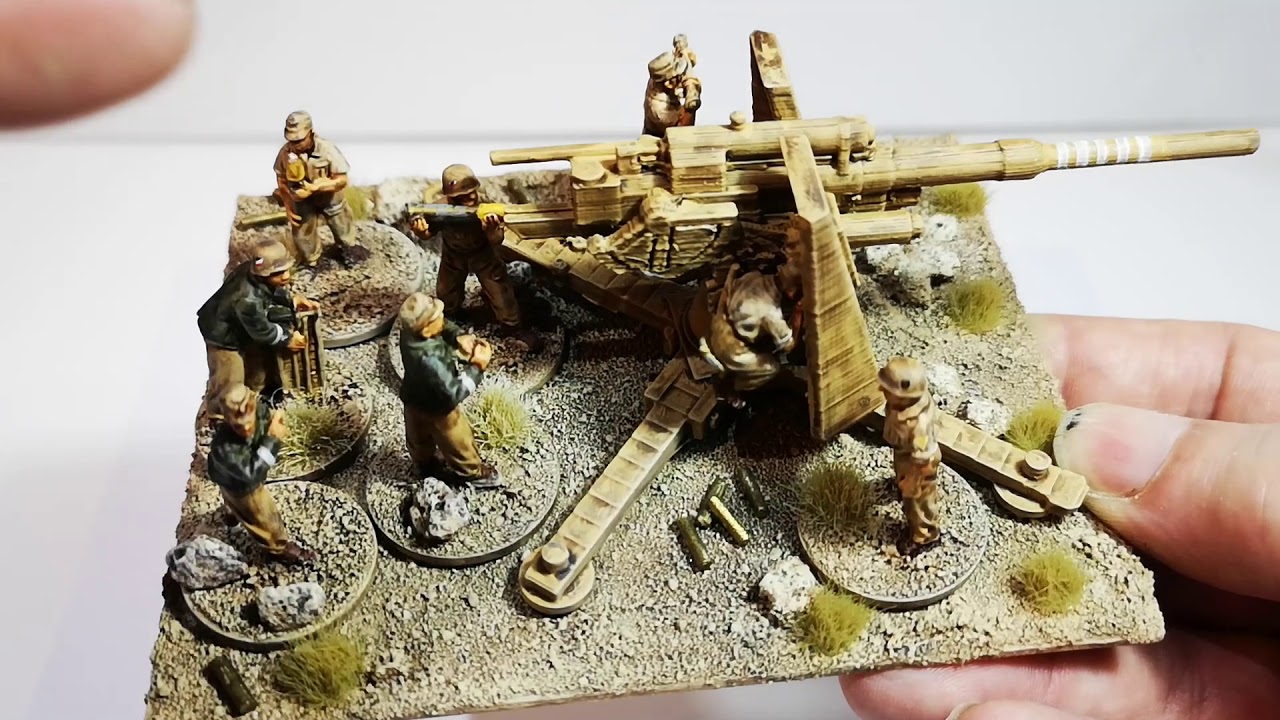 Perry 88mm Flak Crew Update - YouTube