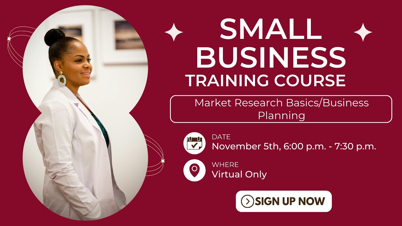 Small Business Training Course: Market Research Basics & Business ...