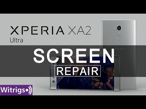 Sony Xperia XA2 Ultra LCD Screen Repair Guide - YouTube