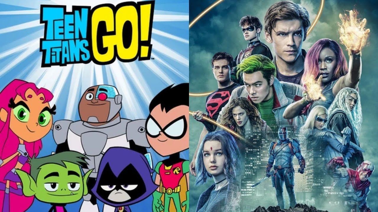 #teentitansgo Teen Titans Go Vs Real life : Characters Comparison - YouTube
