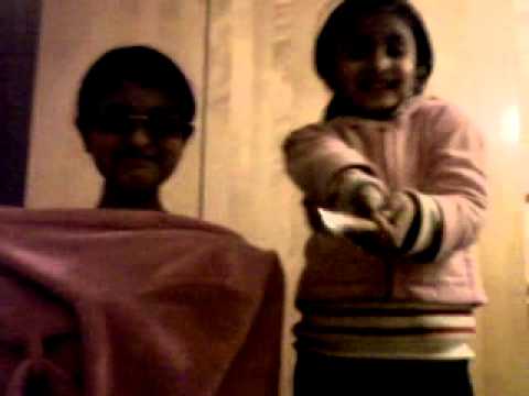 My 2 little girls doing magic tricks. . - YouTube