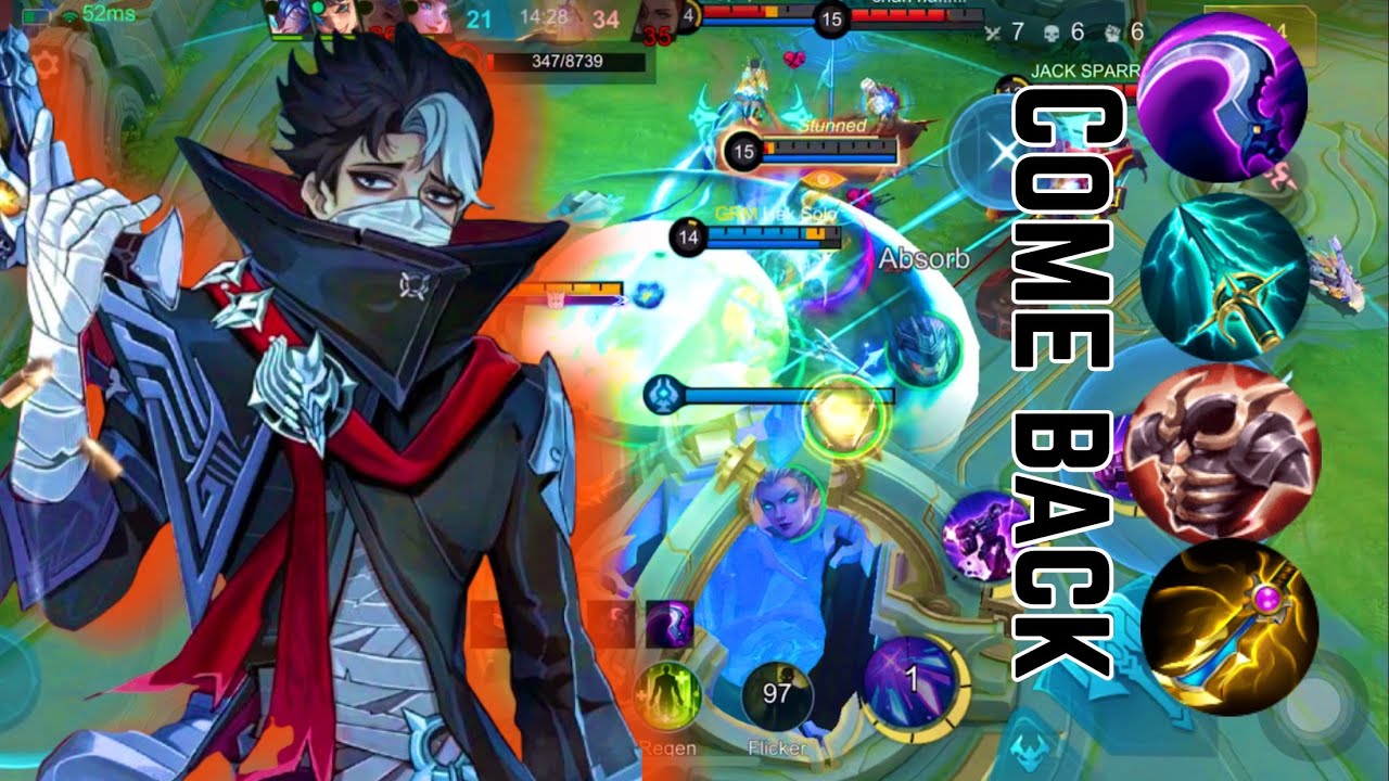 GRANGER COMEBACK GAMEPLAY GRANGER BEST BUILD IN NEW META// GAME PLAY IN ...
