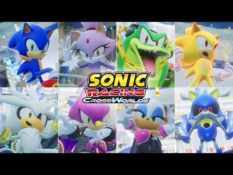 All Main Victory Animations in Sonic Racing: CrossWorlds [4K 60FPS]