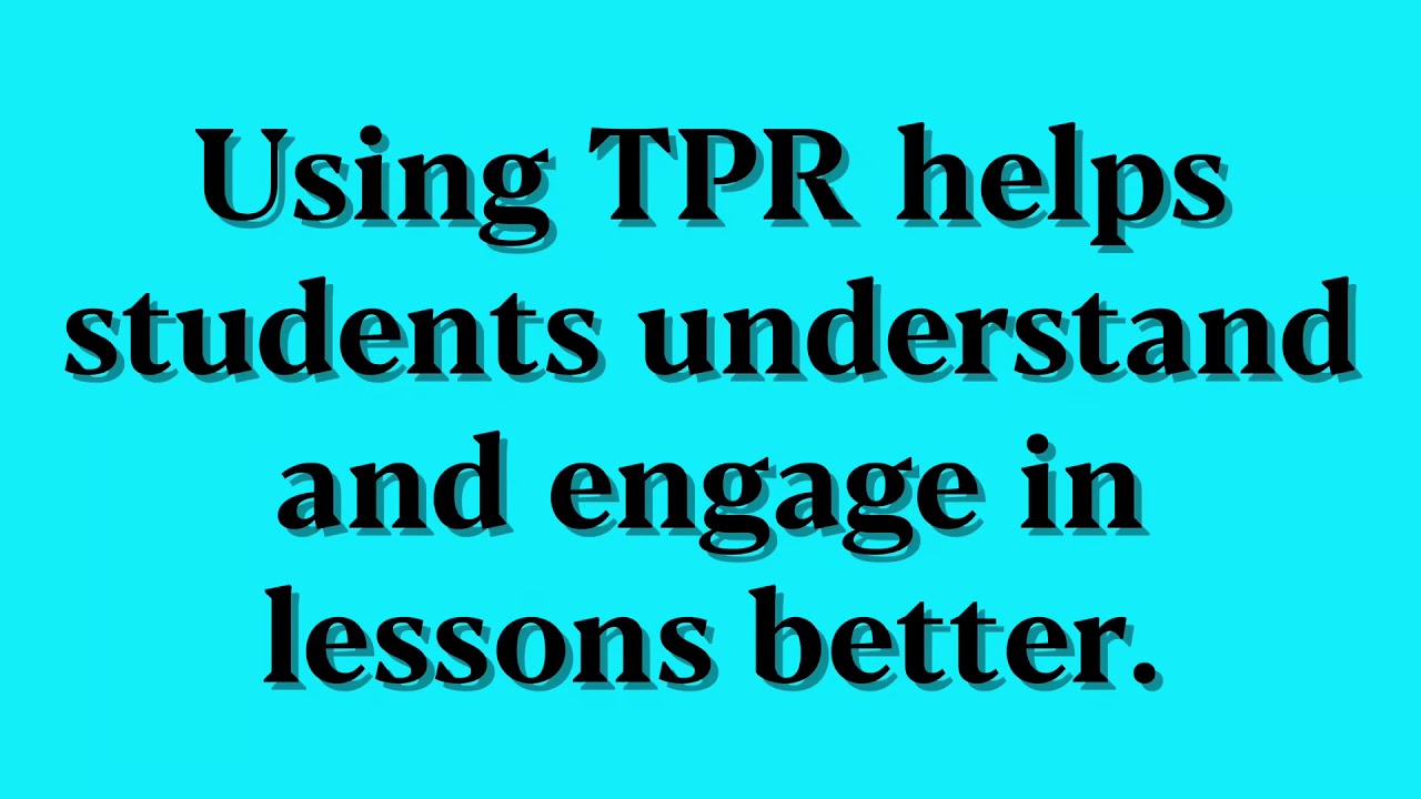 TPR Tutorial Song: Are You Ready - YouTube