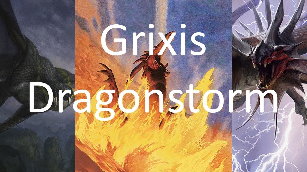 MTG EDH - Grixis Dragonstorm - Deck Tech - YouTube