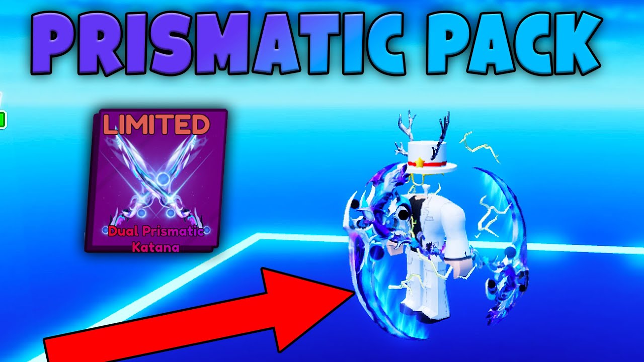 *NEW* HOW TO GET NEW PRISMATIC PACK AND SHOWING ALL SWORDS IN BLADE ...