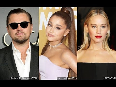 Leonardo DiCaprio and Ariana Grande Join Jennifer Lawrence in Star ...