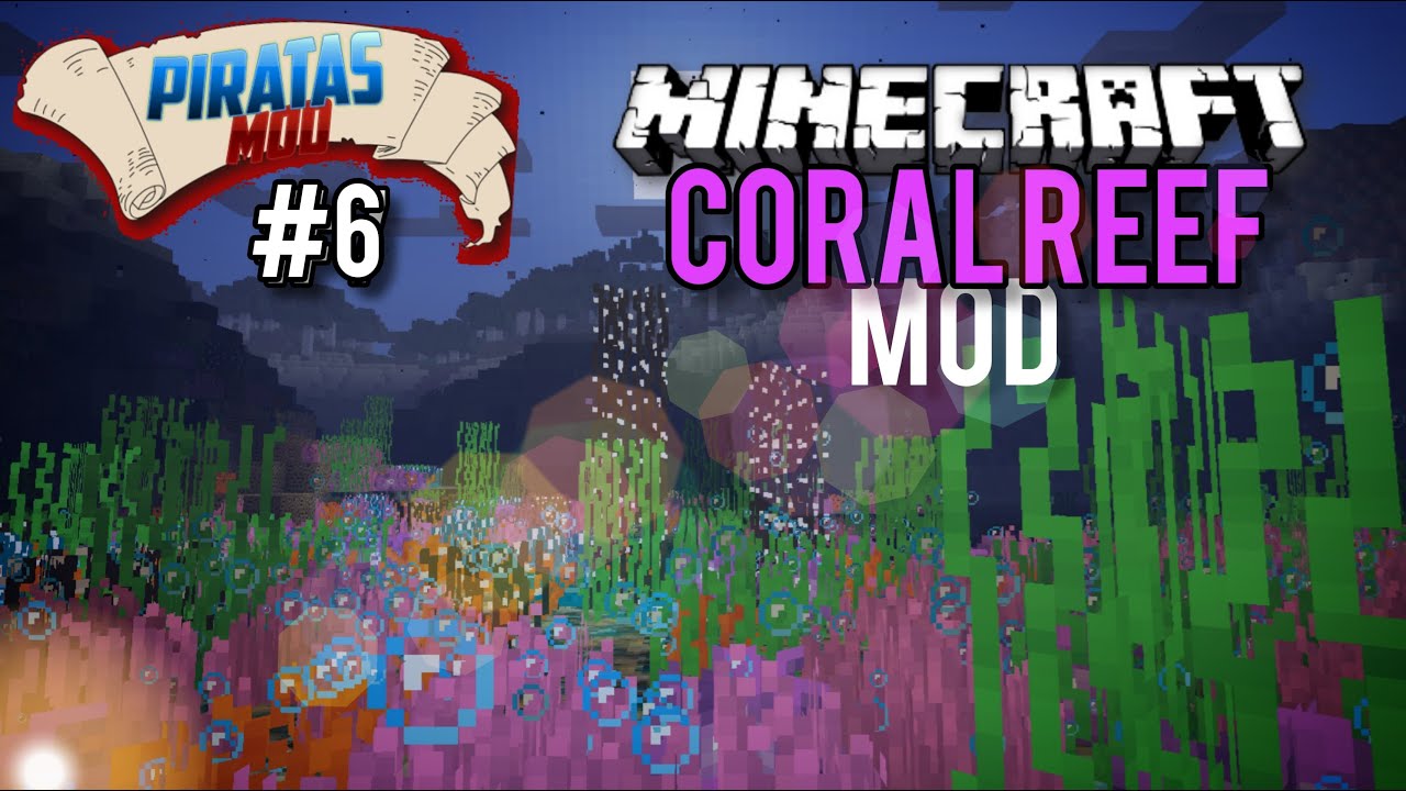 ☠️ PIRATAS MODS #6] Coral Reef - Minecraft 1.12 | EnderM87 - YouTube