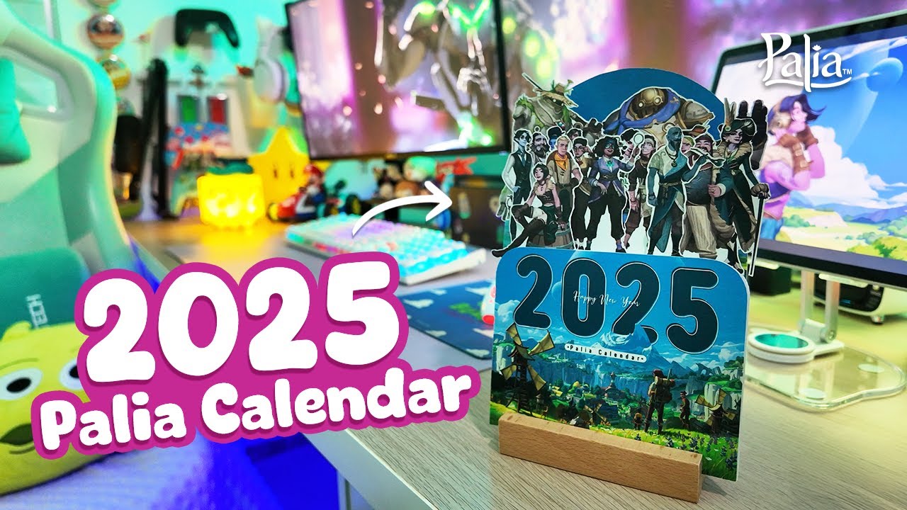 Creating Palia-Themed 2025 Calendar! - YouTube