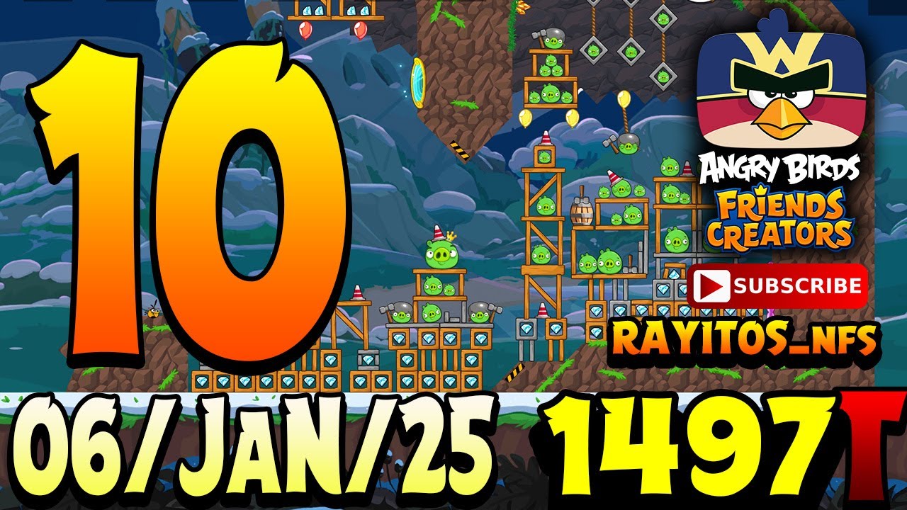 Angry Birds Friends Level 10 Tournament 1497 Highscore POWER-UP ...