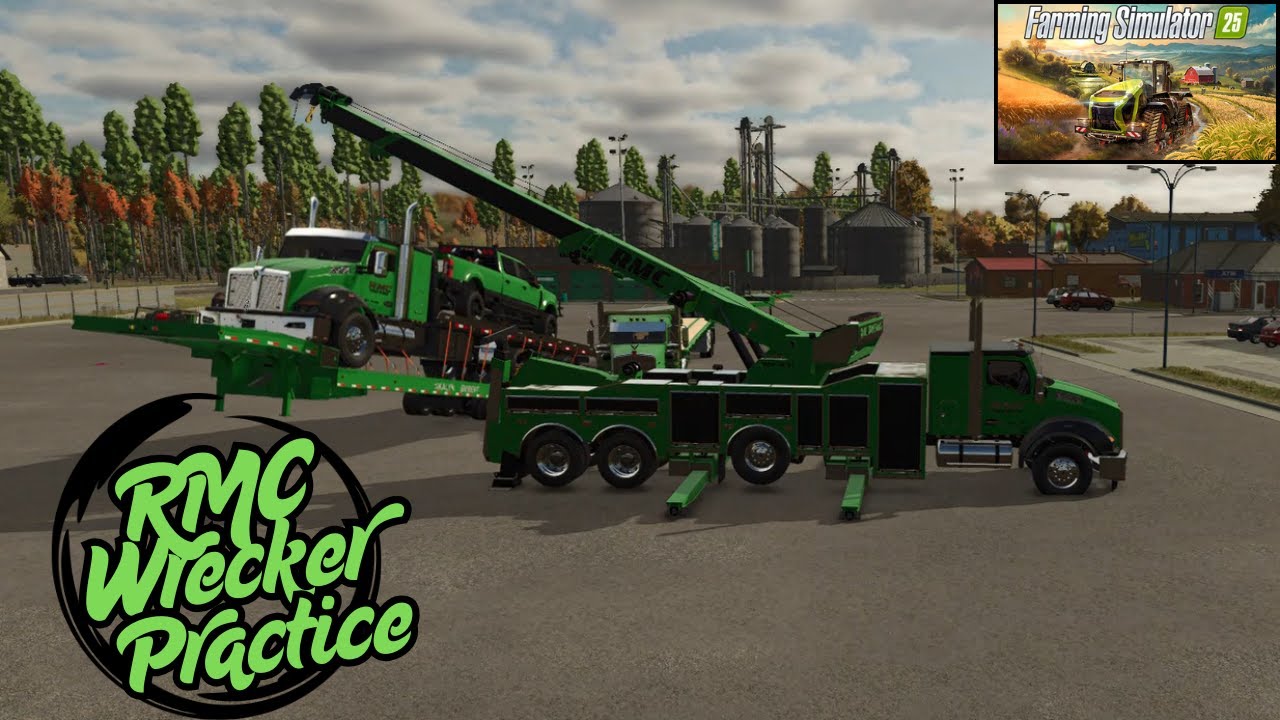 CHECK THIS RMC WRECKER OUT! Getting some practice in with the wrecker ...
