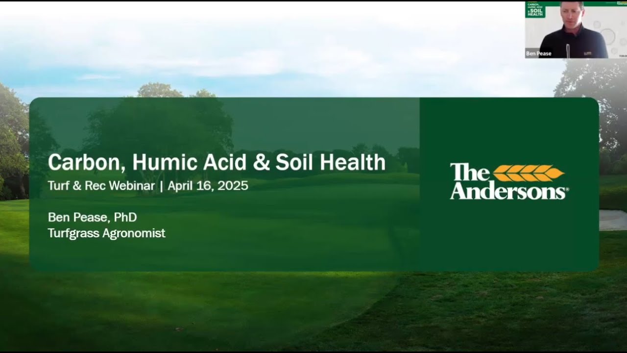 Webinar: Carbon, Humic Acid, and Soil Health - YouTube