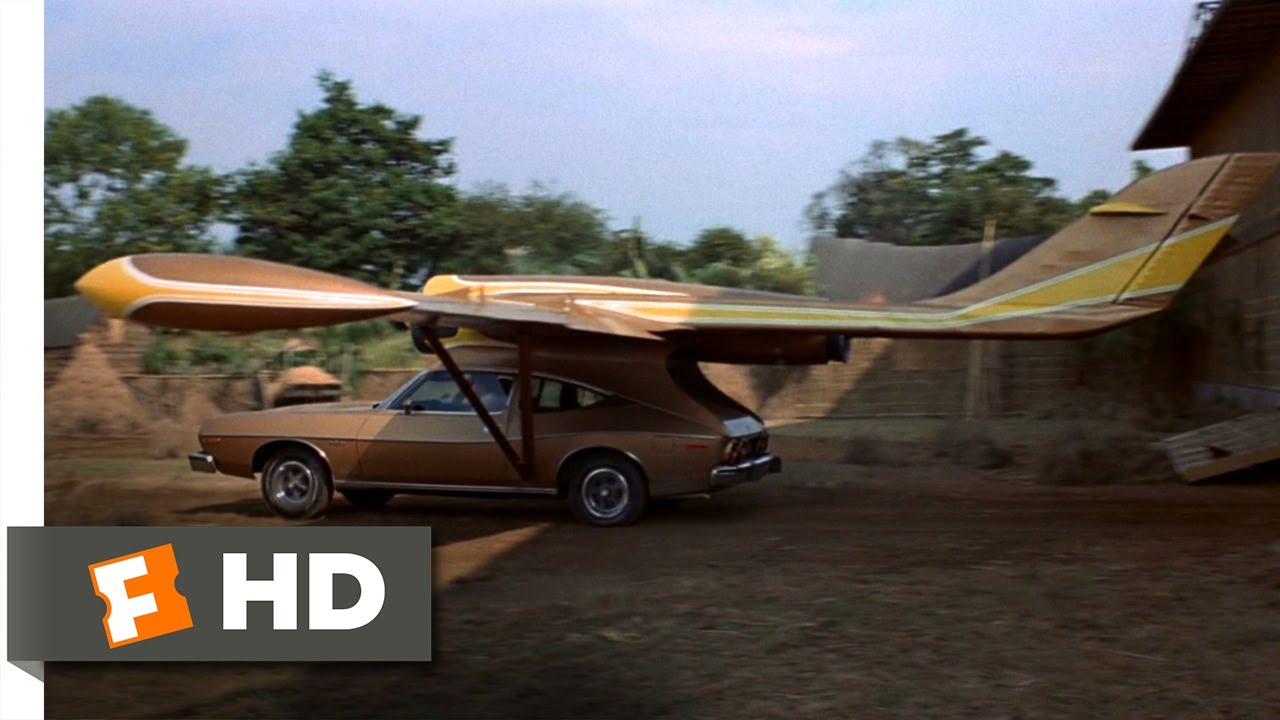 The Man with the Golden Gun (7/10) Movie CLIP - The Flying Car (1974 ...