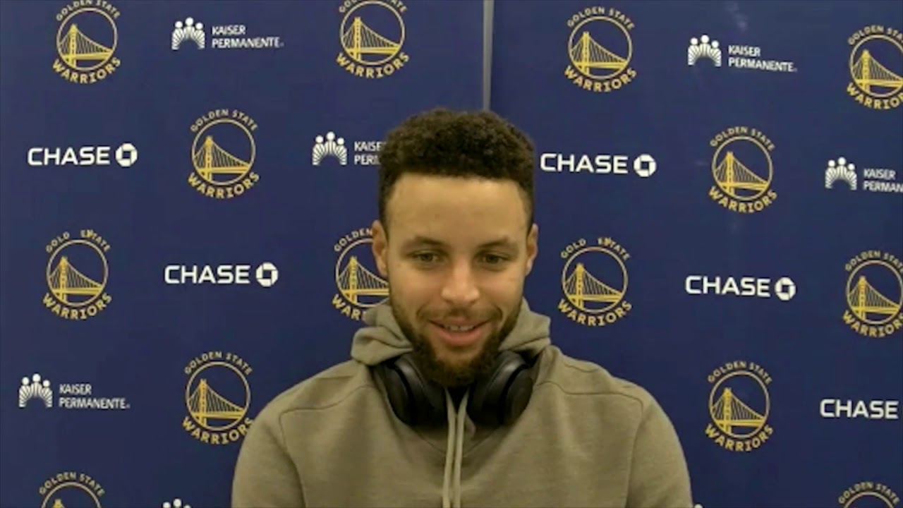 Warriors Steph Curry POSTGAME interview after Golden State loss to ...