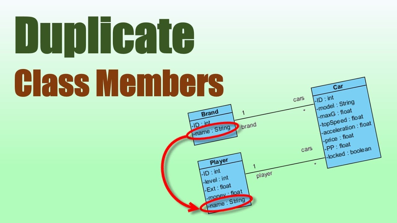 How to Copy Class Member between Classes - YouTube