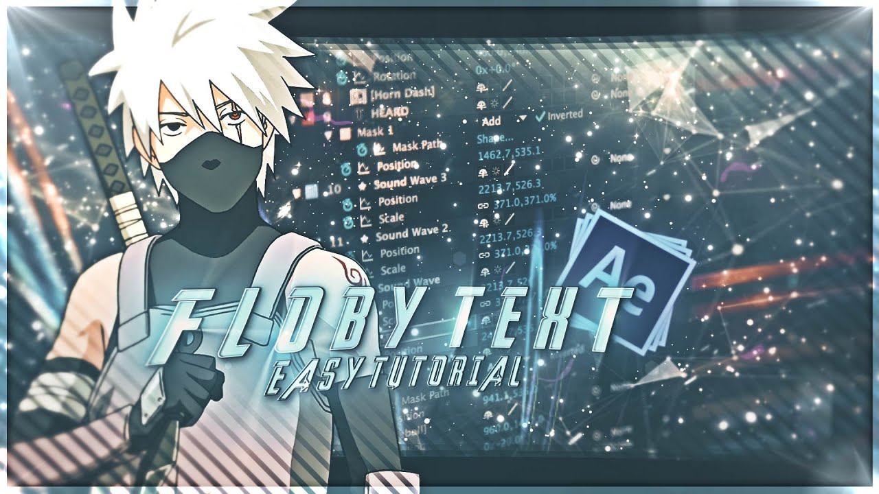 How To Make Flicker Text Like Floby In After Effects - AMV Edit Tutorial! @Flobyedit - YouTube