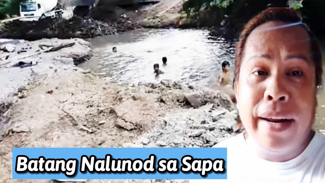 batang nalunod sa sapA 😭 dahil sa pag talon galing sa TaaS Ng puno ...