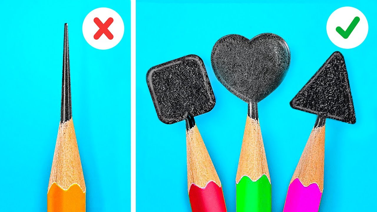 ASTUCE AMUSANTES POUR L’ÉCOLE || Trucs et Astuces Amusants Pour la ...