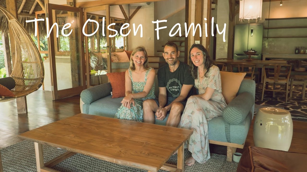 Meet the Olsen family, who packed there lives up and moved to Bali ...