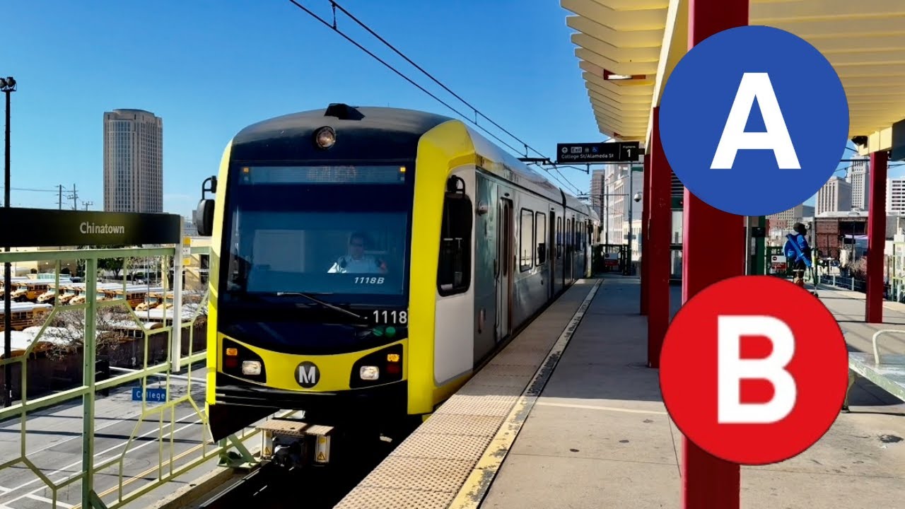 Los Angeles Metro Trains Part 19 - YouTube