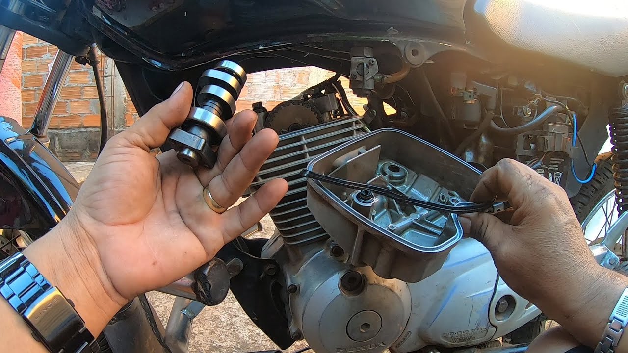 trocando o comando da moto - YouTube